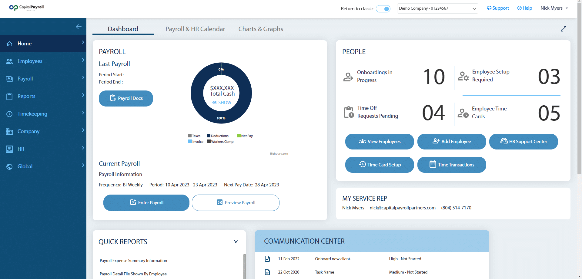 Transitioning to the 'GO NEXT' Payroll Experience - Capital Payroll ...